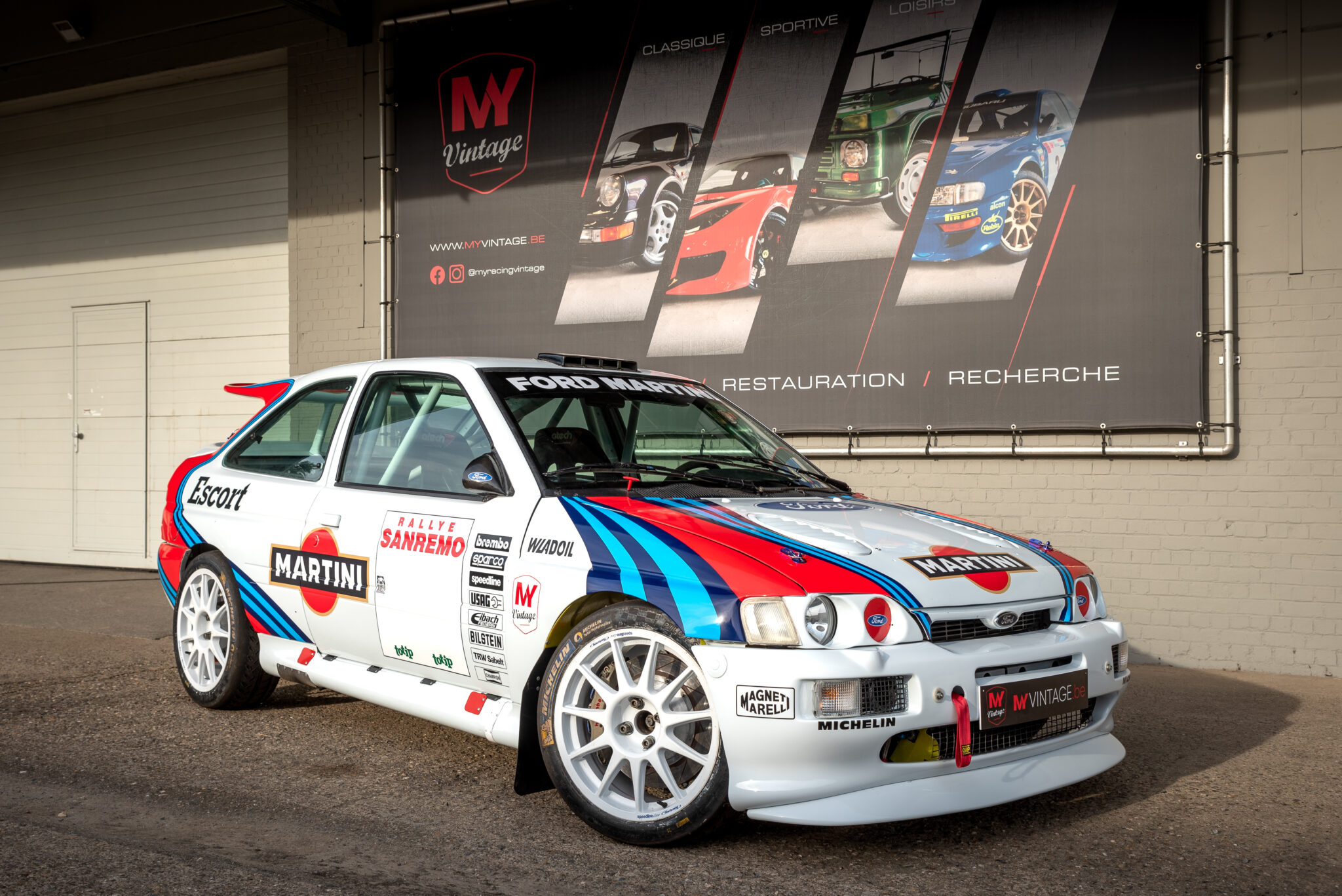 Ford Escort RS Cosworth Gr. A « Look Martini » | MY Vintage